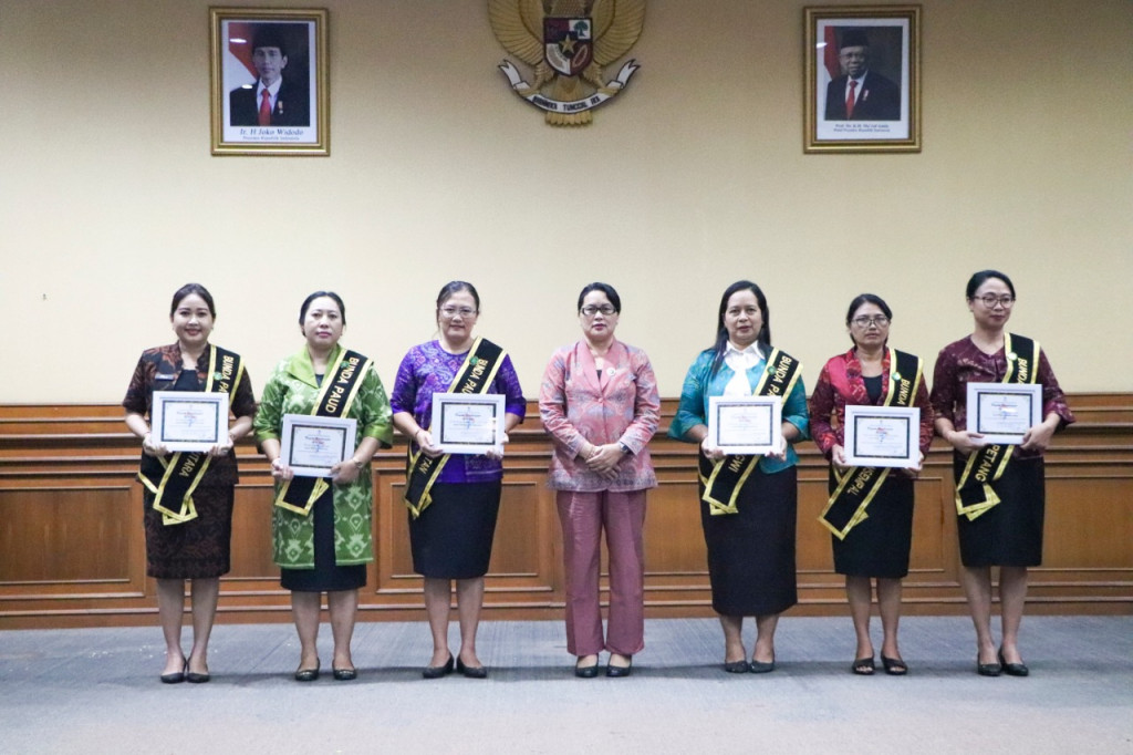 Bunda Paud Lantik Pengurus HIMPAUDI Kabupaten Badung | Setda Badung
